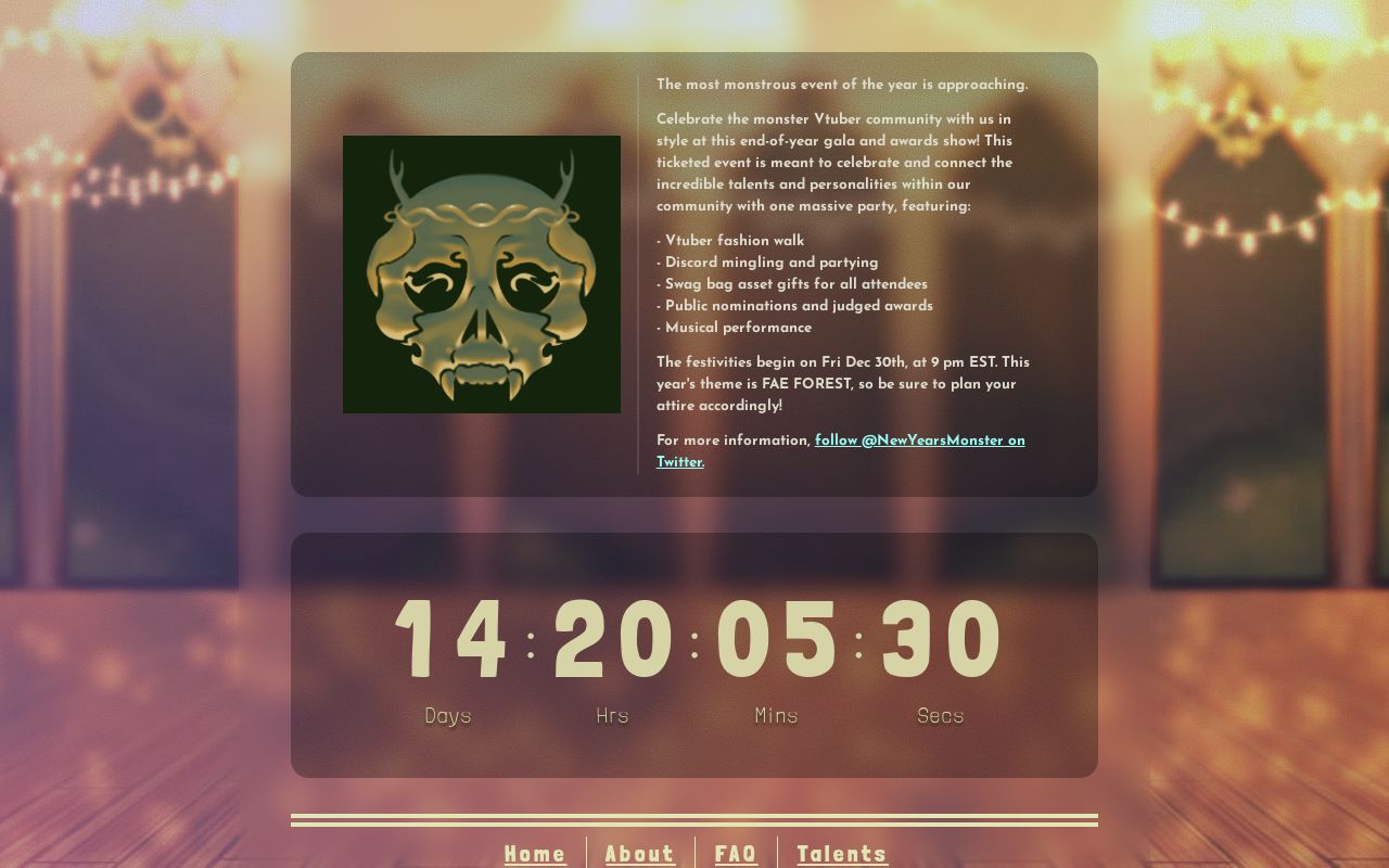 New Year's Monster Mash: An End-of-Year Gala and Awards Show for ...